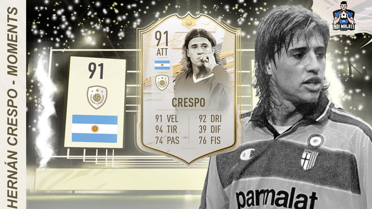 HERNÁN CRESPO - ICON MOMENTS (91) | #FIFA21 | Player Review (ITA) - YouTube