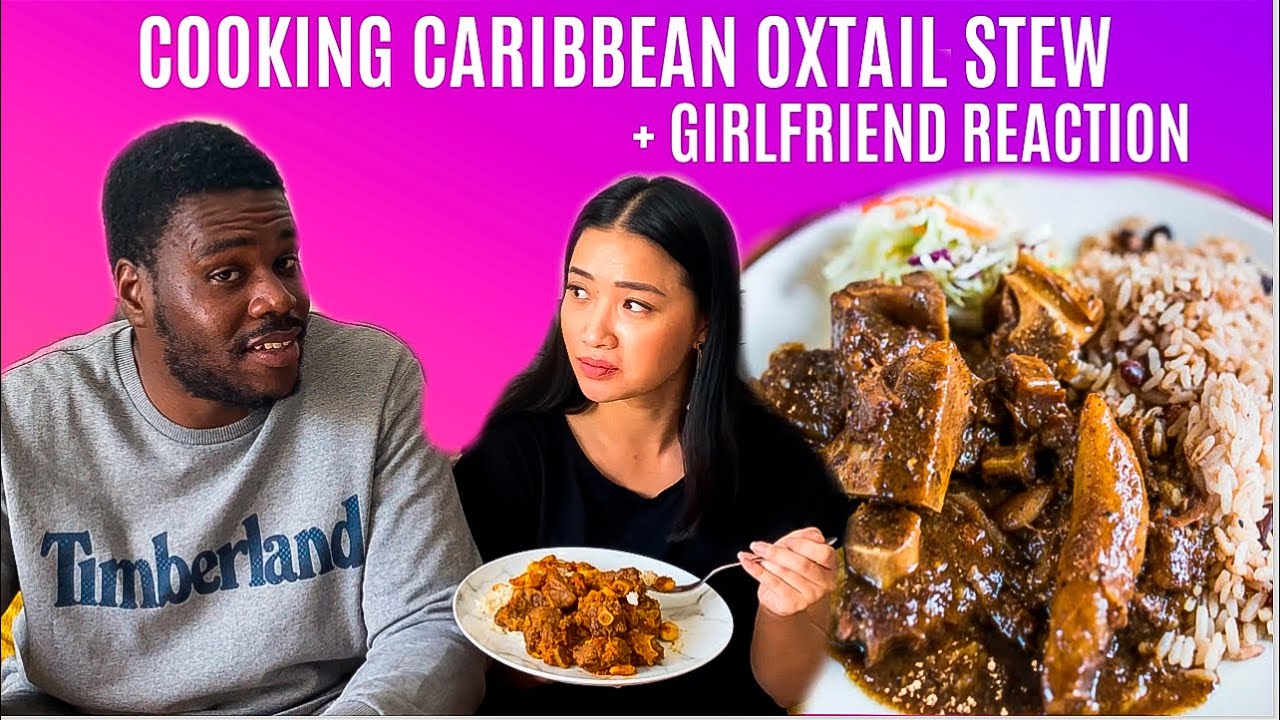 Cooking Caribbean Oxtail for Asian girlfriend! 🤤Interracial Couple ...
