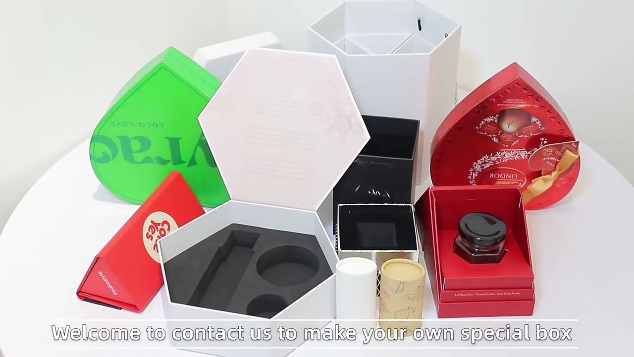 Custom Luxury Paper Box Packaging Supplier Printed Premium Rigid Boxes ...