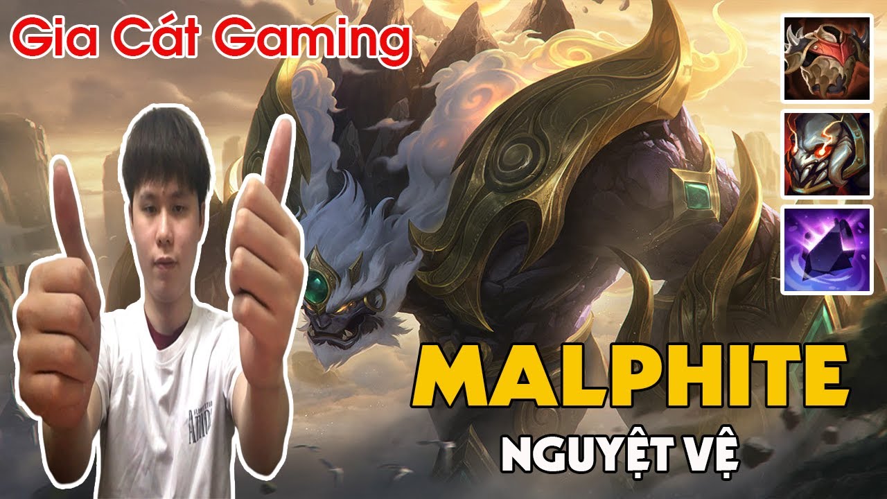 Gia Cát Gaming - LMHT TFT - MALPHITE NGUYỆT VỆ - YouTube