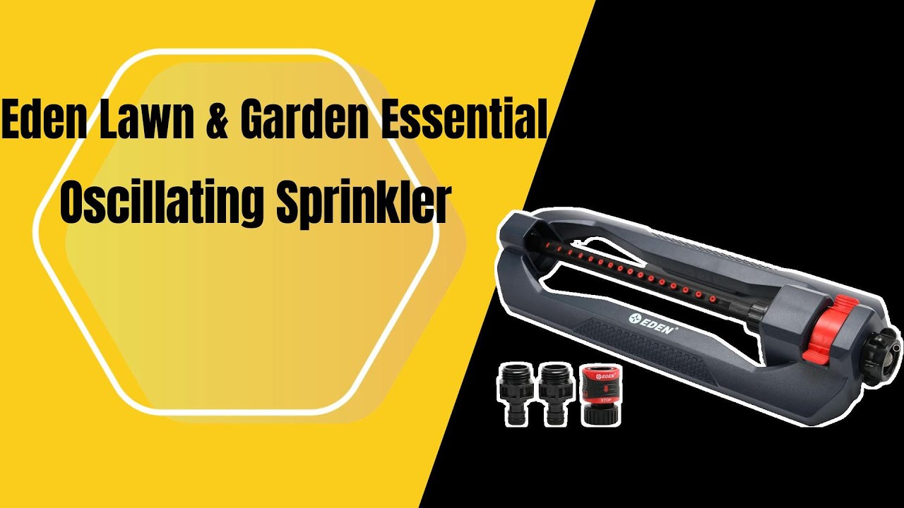 Eden Lawn & Garden Sprinkler - YouTube