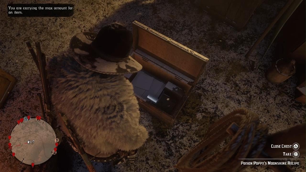 RDR2 online poison poppy's moonshine recipe event - YouTube