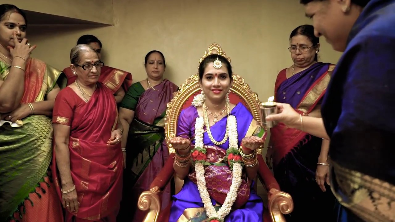 Nithya's Seemantham Ceremony - YouTube