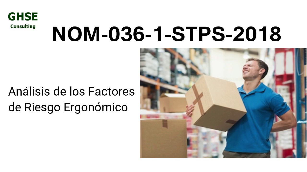 INDUCCIÓN NOM-036-1-STPS-2018 Parte 2 - YouTube