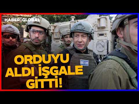 YOK BÖYLE KÜSTAHLIK! Netanyahu İşgal Ettiği Ükeye Gitti, Ordusuna Bizzat Bunu Dedi