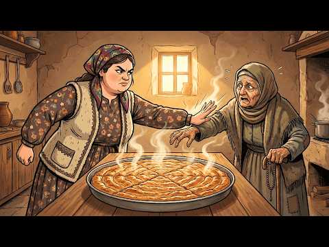 Kendisi Börekleri Yerken Kaynanası Tepsiye Uzandığında Eline Vurdu... Ahı Tuttu | İbretlik Hikaye