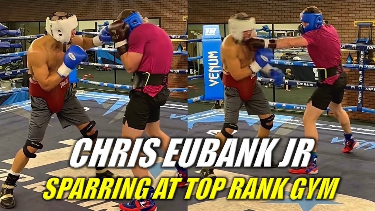 Chris Eubank Jr Sparring at Top Rank Gym - YouTube