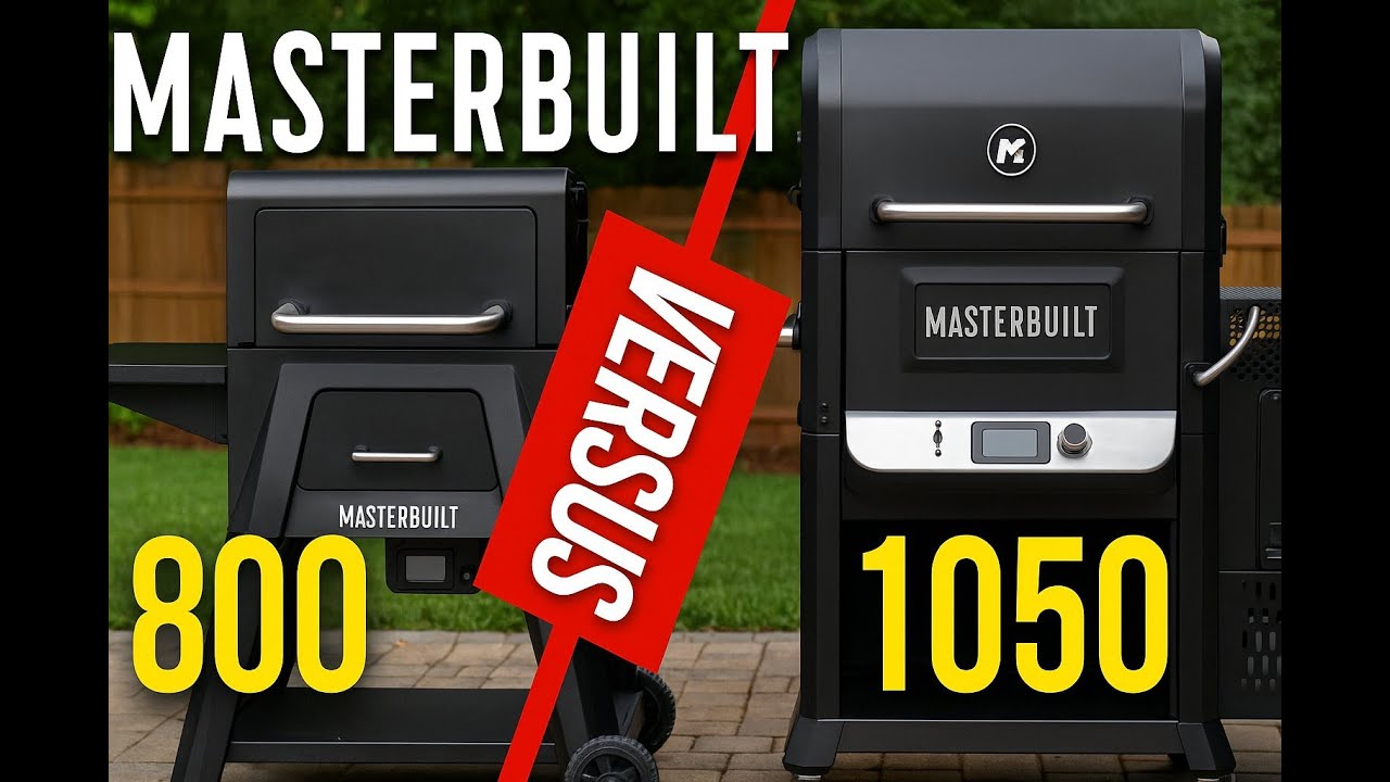 Masterbuilt 800 vs 1050 – Which Gravity Series Grill Should You Buy ...