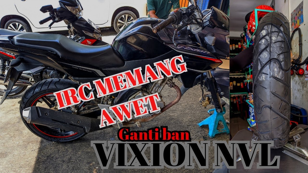 Vixion pakai ban irc PASTI AWET - YouTube