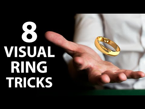 8 VISUAL Ring Tricks Anyone Can Do | Revealed