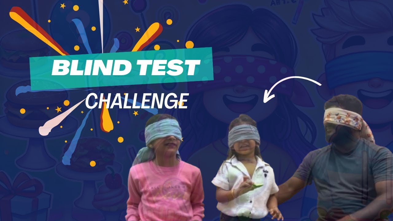 👀 | Blind Test Challenge! | Funfam | UAE | Dubai | Malayalam - YouTube