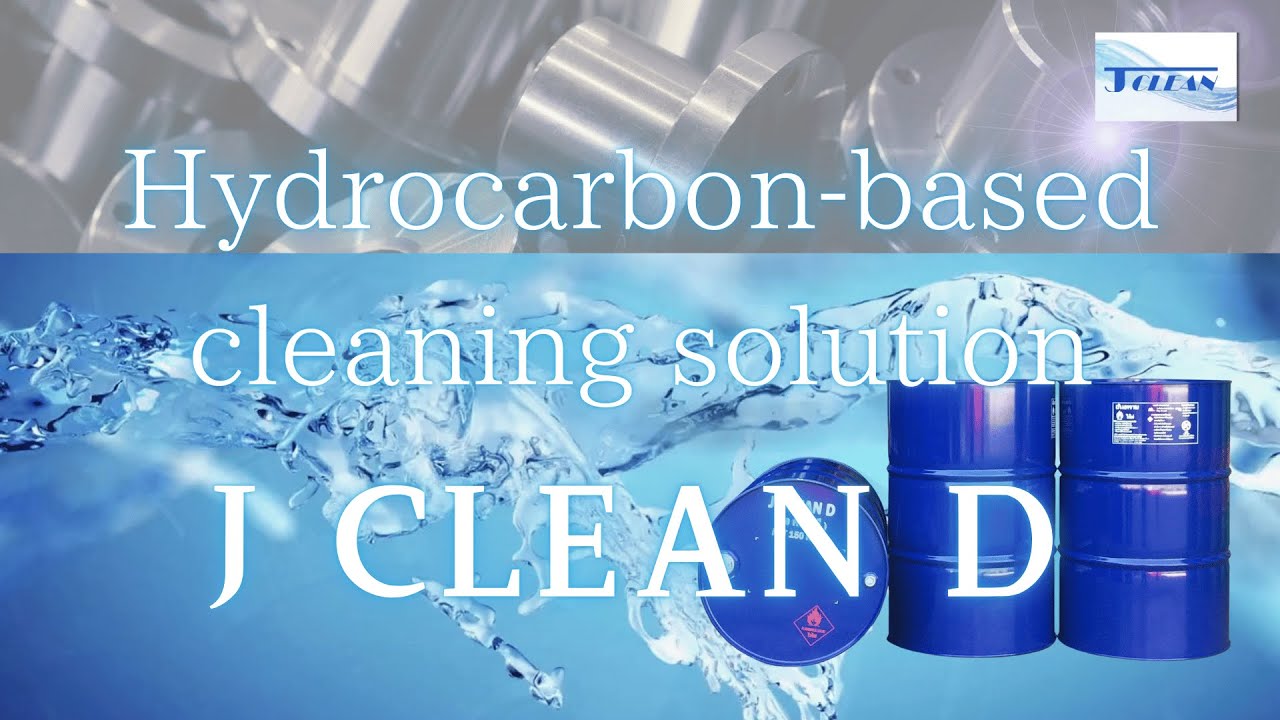 Hydrocarbon-based cleaning solution "J CLEAN D" - YouTube