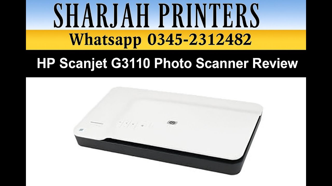 HP Scanjet G3110 Photo Scanner Review | Performance, Features & Usage ...