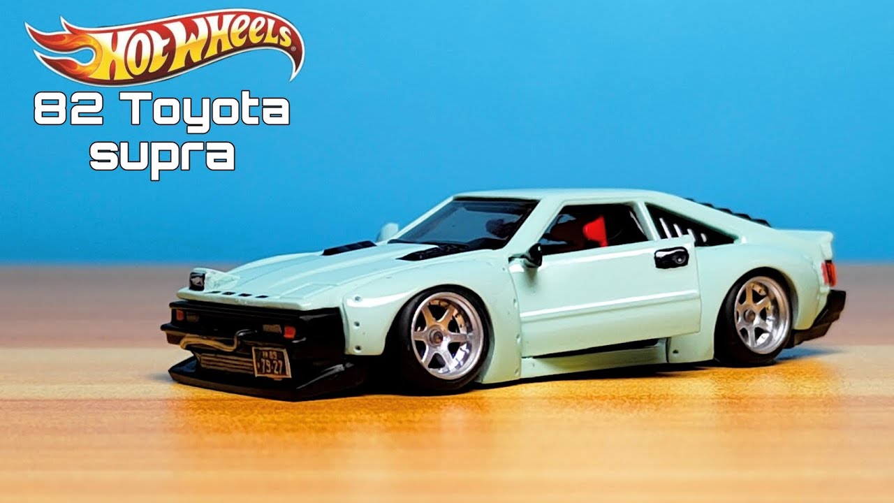 Custom hot wheels 82 toyota supra - YouTube