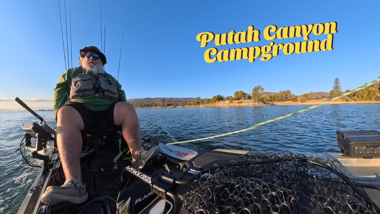 Lake Berryessa | Putah Canyon Campground | Kayak Fishing - YouTube