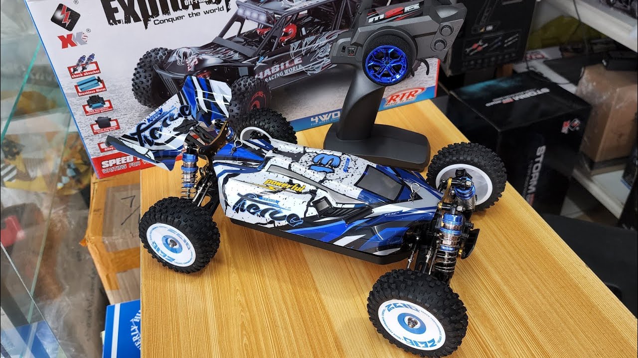 Quick Test Wltoys 124017 V2 Brushless Upgraded RTR 1/12 - YouTube