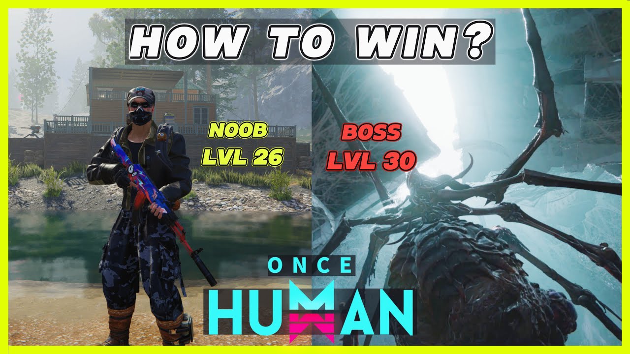 Once Human - is THIS HOW to Defeat the MASSIVE SPIDER Again? - YouTube