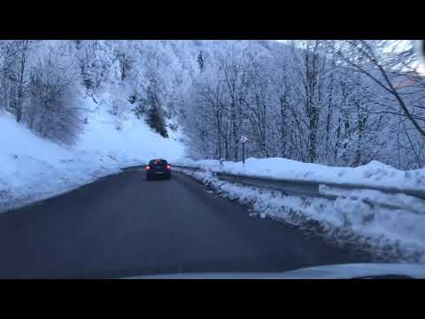 istanbul karlı yol / istanbul snowy road