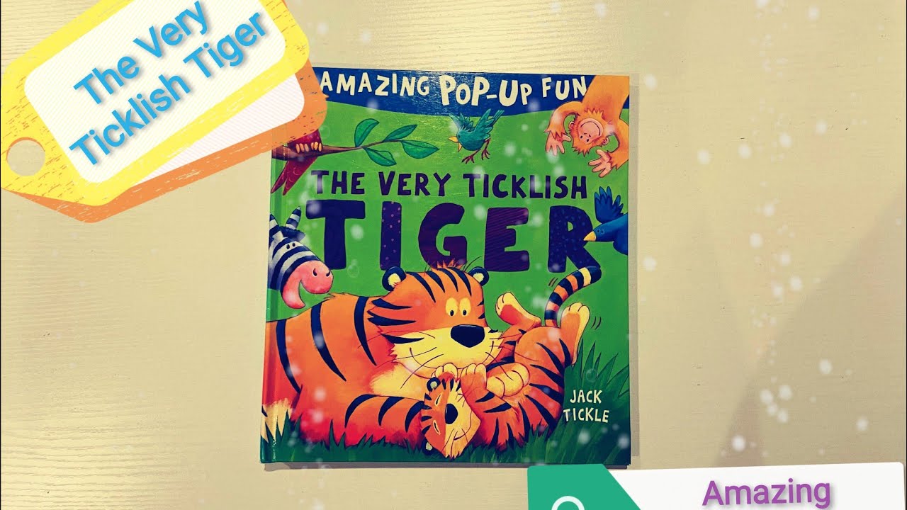 The Very Ticklish Tiger Amazon Pop-Up Fun board book #popupbooks #tiger ...