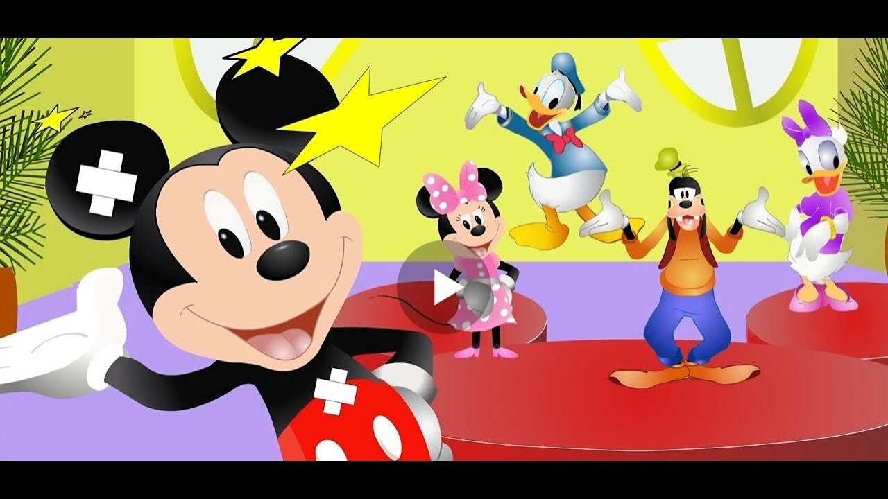 Five Little Mickey Jumping On the Playground Emi TV Lyrics Five Little ...