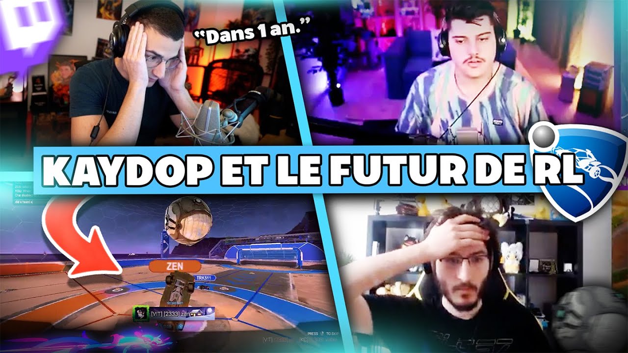 KAYDOP PARLE DU FUTUR DE RL - Best of Rocket League FR #421 Réactions ...
