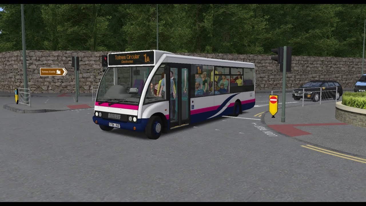 OMSI 2 | Westcountry 3.03 | Route 1A | Digibus Mirage - YouTube