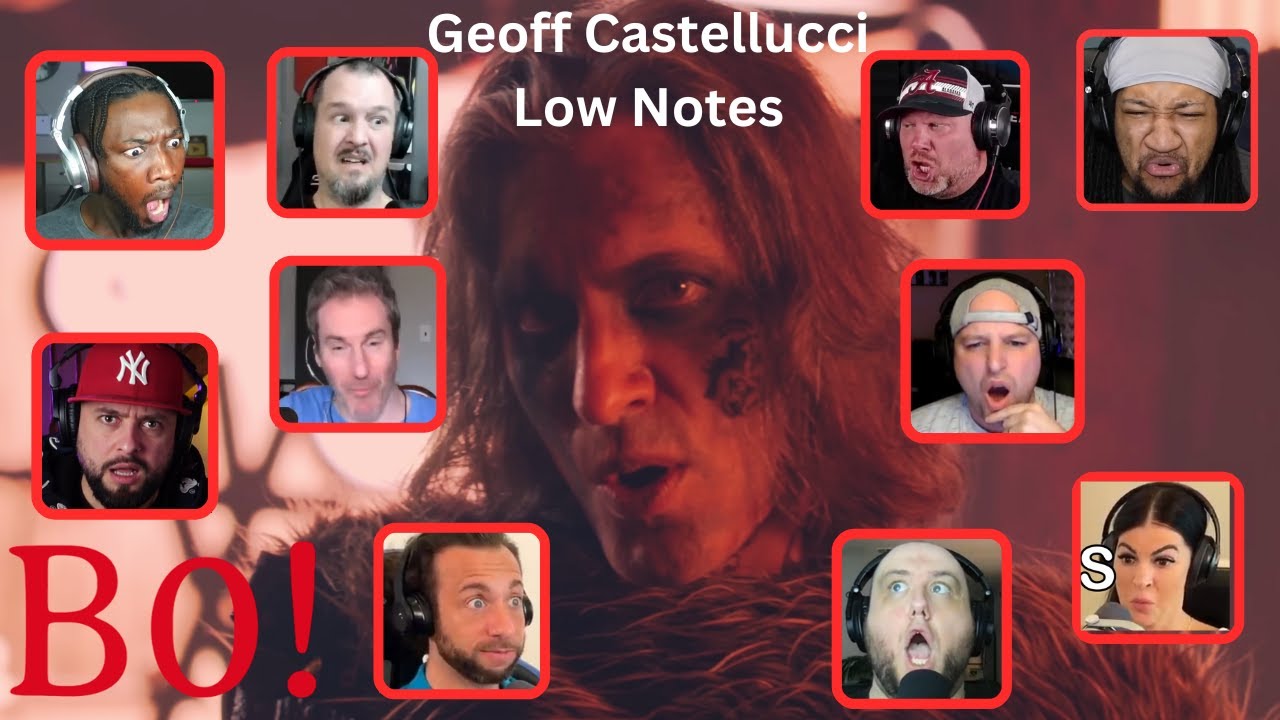 Geoff Castellucci's B0 & Low Notes Reaction - Valhalla Calling Acapella ...