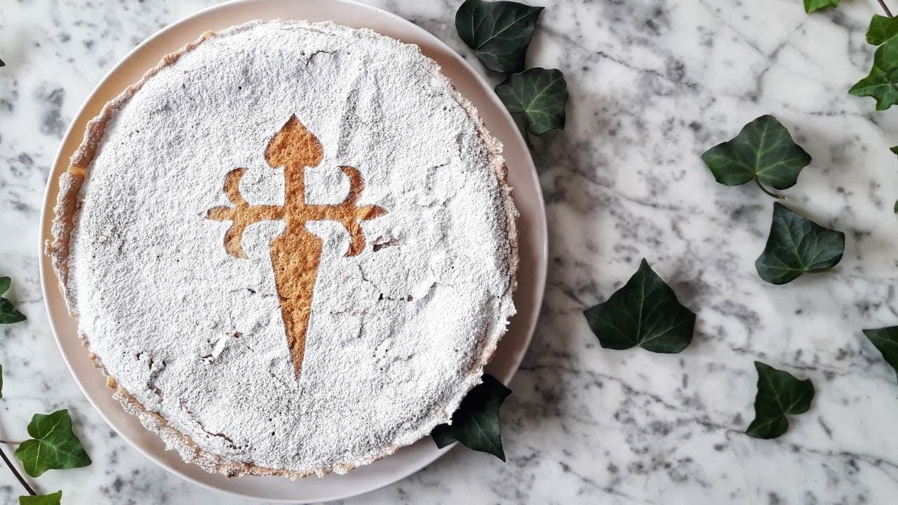 Tarta de Santiago Receta Original 💯 #cocinaconmigo - YouTube