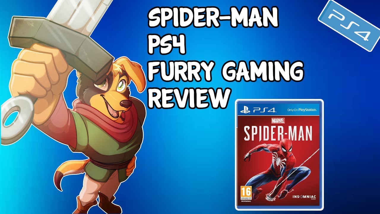 SPIDER-MAN PS4 Furry Video Game Review - YouTube