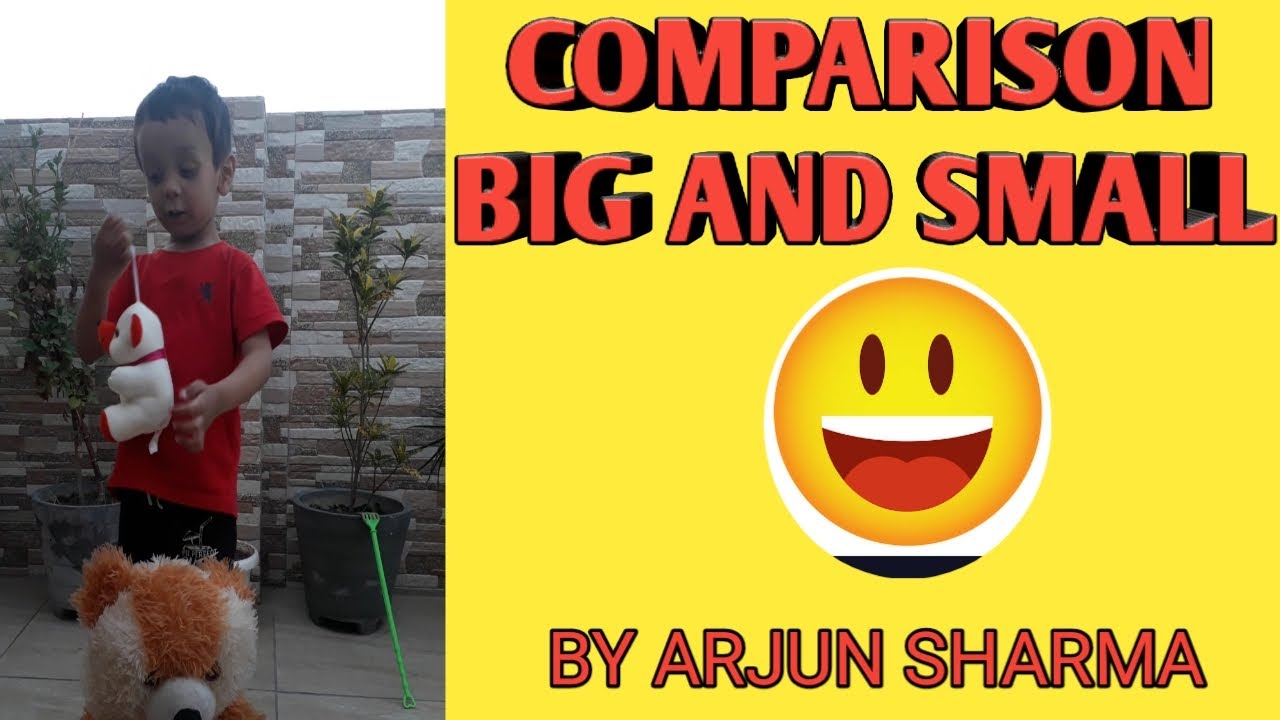 Big and Small concept for kids| Simple learning video for babies ...