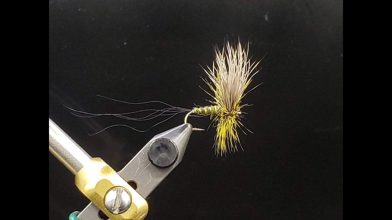 Fly Tying: Western Green Drake - YouTube