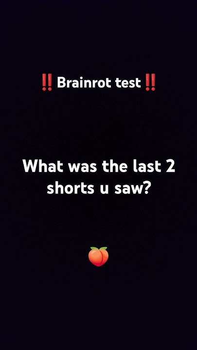 ‼️brainrot Test‼️memes Roblox Funny Edit Cringe Answer Mm2 Music Answere Comedy Youtube