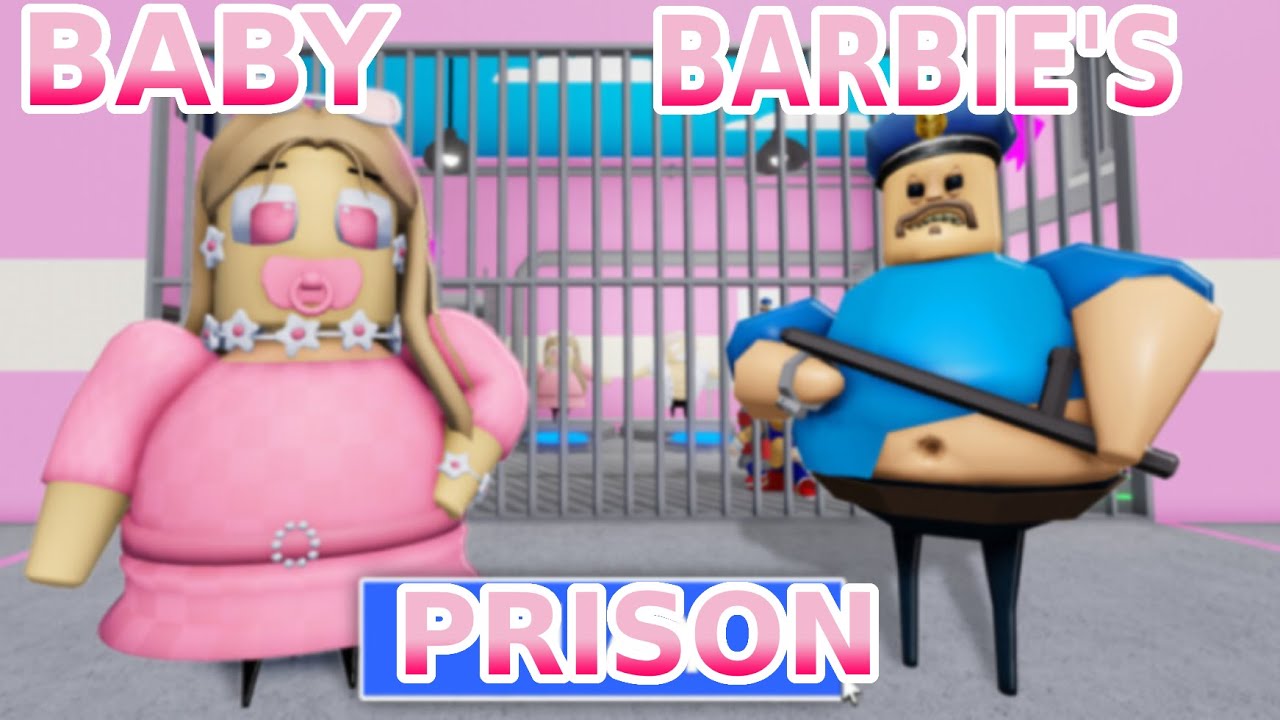 BABY BARBIE'S PRISON! (FULL GAME WALKTHROUGH) #obby #roblox #escape ...
