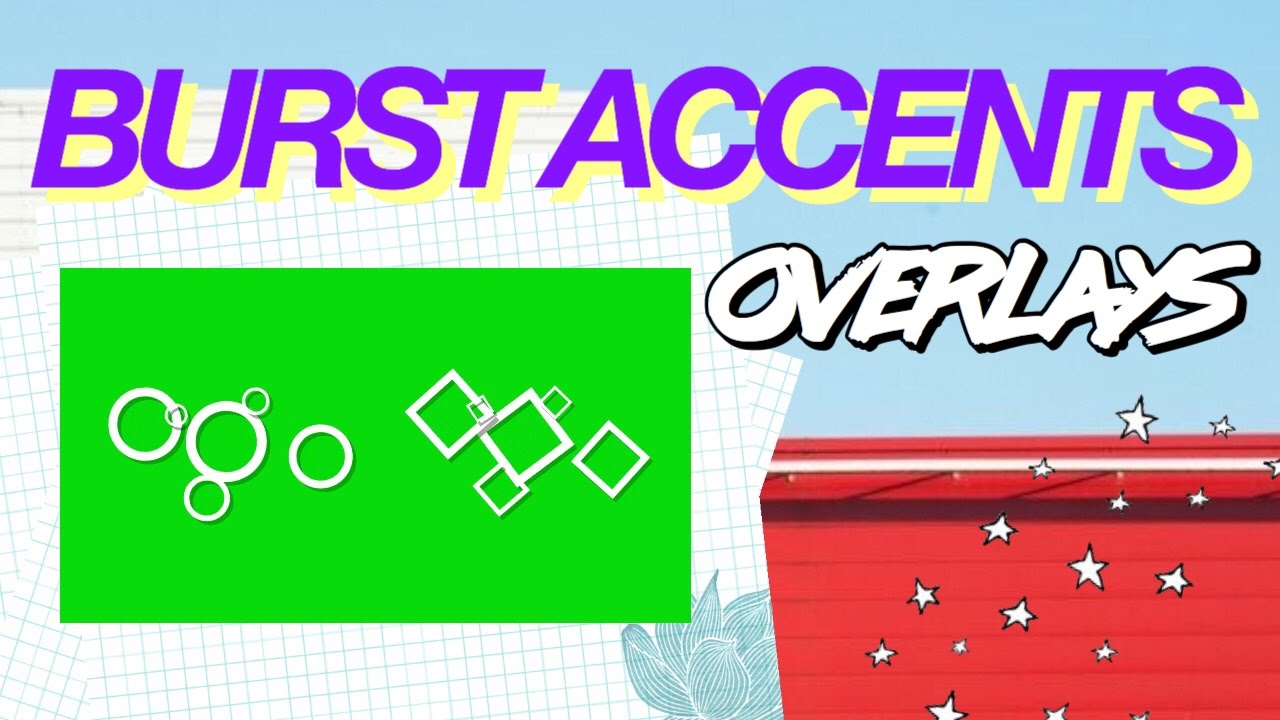 Popular Burst Accents Overlays - YouTube