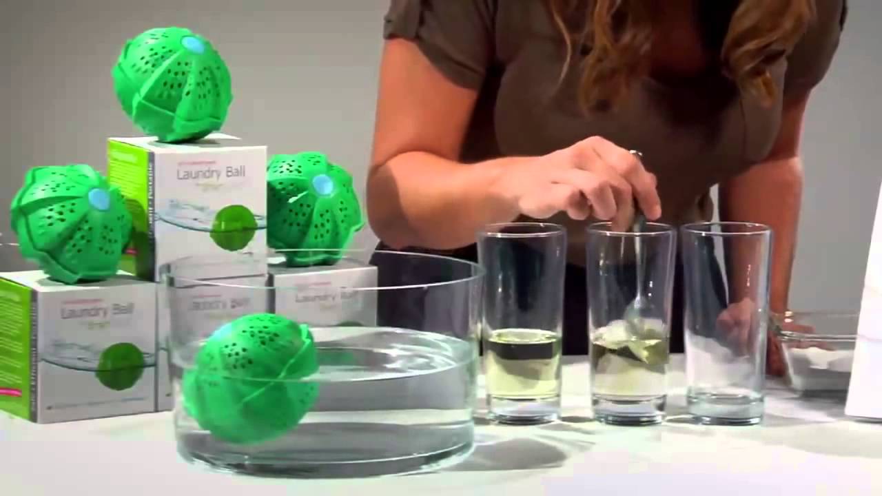 SmartKlean Laundry Ball pH Test - YouTube