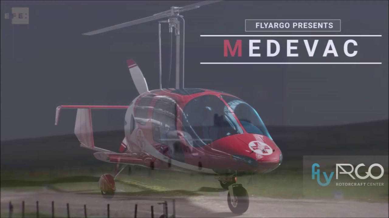 XENON Gyrocopters from flyARGO - MEDEVAC - YouTube