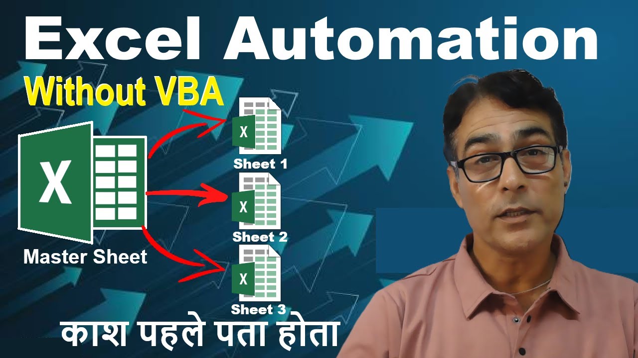 Excel Automation - Master Sheet to Multiple Sheet Automatically in ...