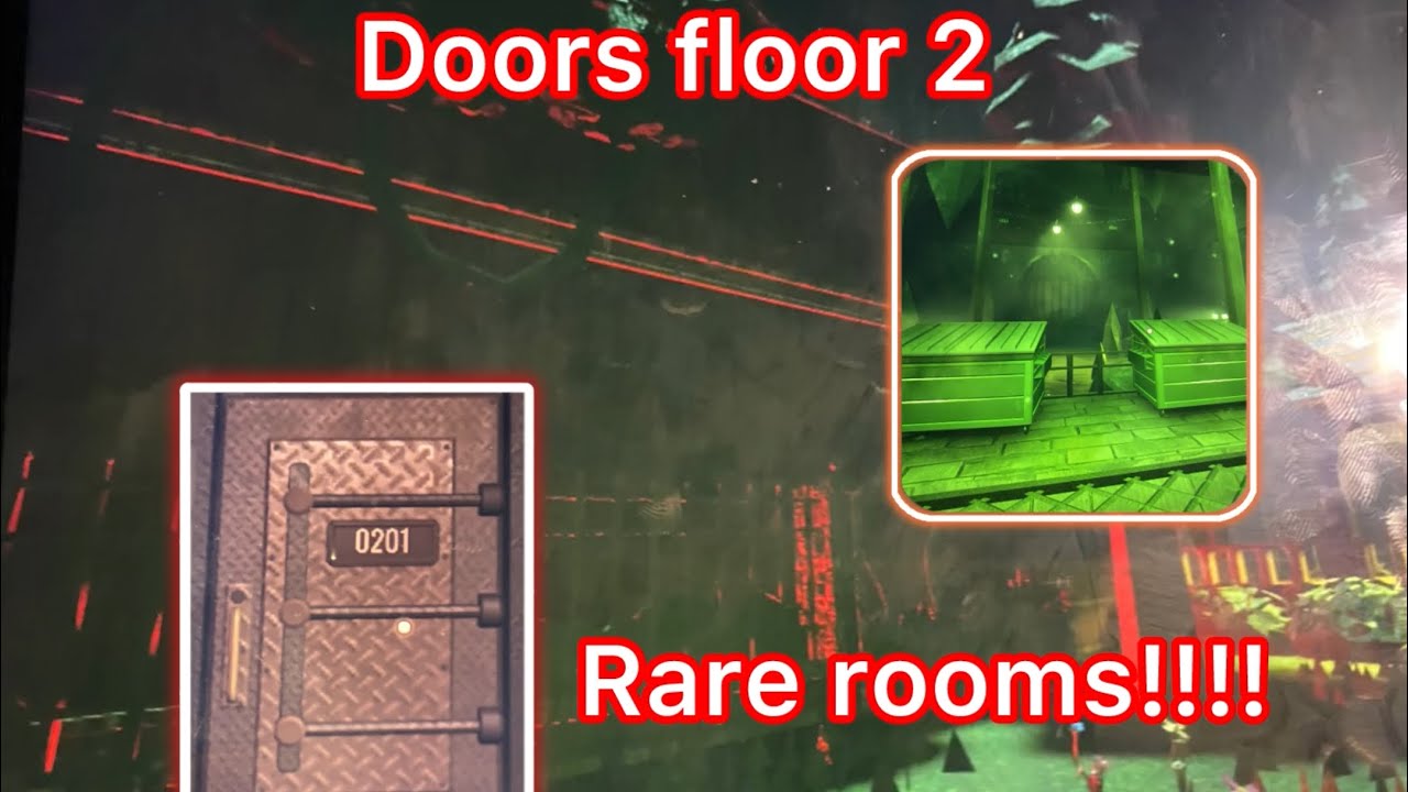 All rare rooms in Doors floor 2 which I found - YouTube