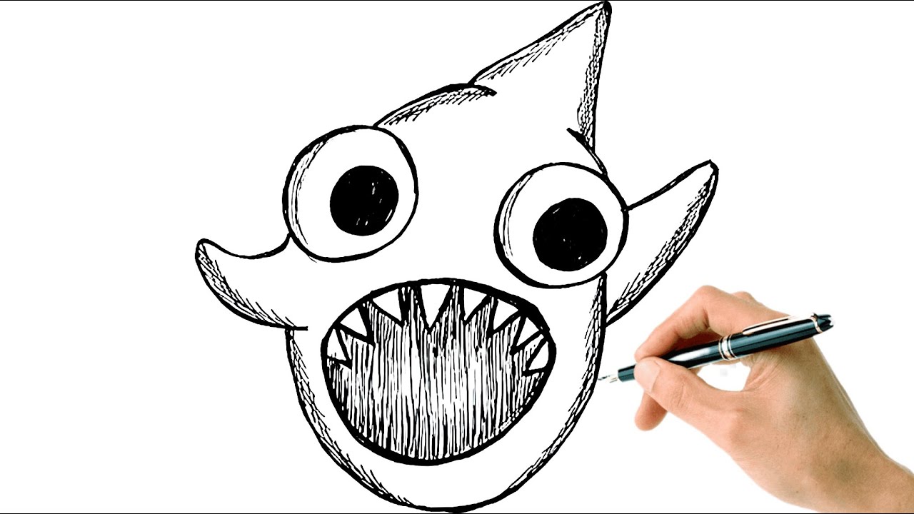 How to draw PINKY STEWIE | Garten of banban easy drawing - YouTube