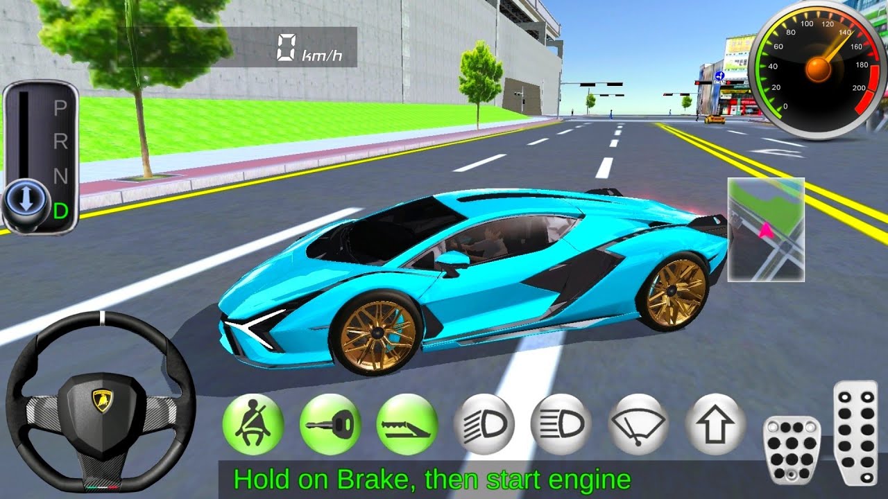 3D Driving Class - bullet Train vs Car license Test || Gameplay 299 ...