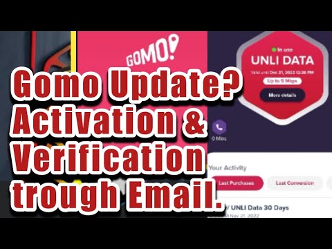 Gomo Update & Activition 2023: Verification through Email.. - YouTube