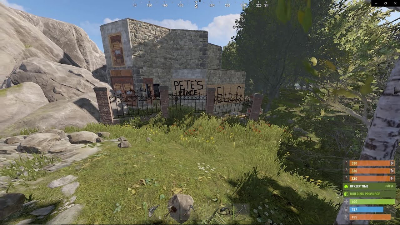 RUST- playing rust for the first time - YouTube