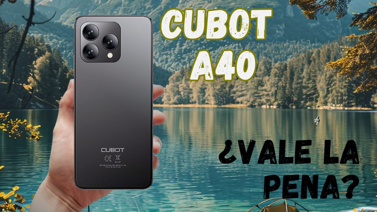 🤑 ¿Móvil bueno, bonito y barato? El Cubot A40 lo tiene TODO - YouTube