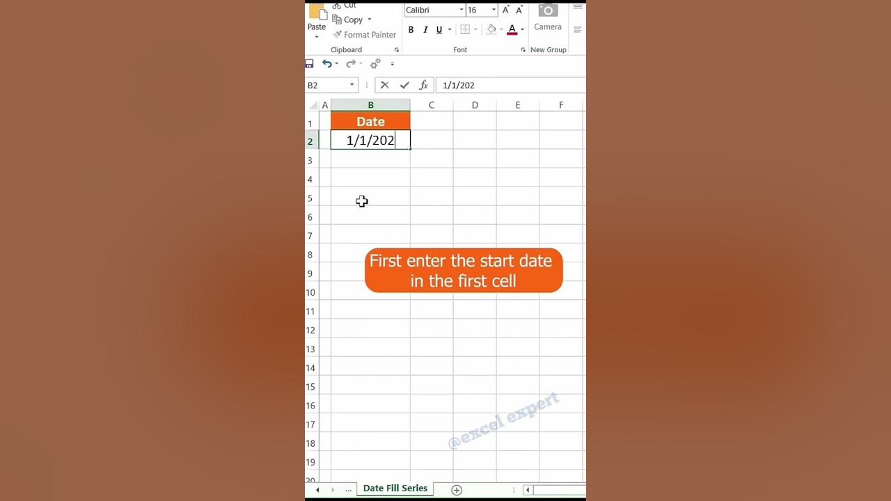 Don't fill date manually in excel / #exceltips #exceltricks #excelformula #exceltutorial # ...