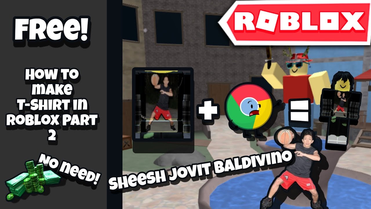 How to create a Classic T-Shirt in Roblox Part 2 (Mobile) - YouTube