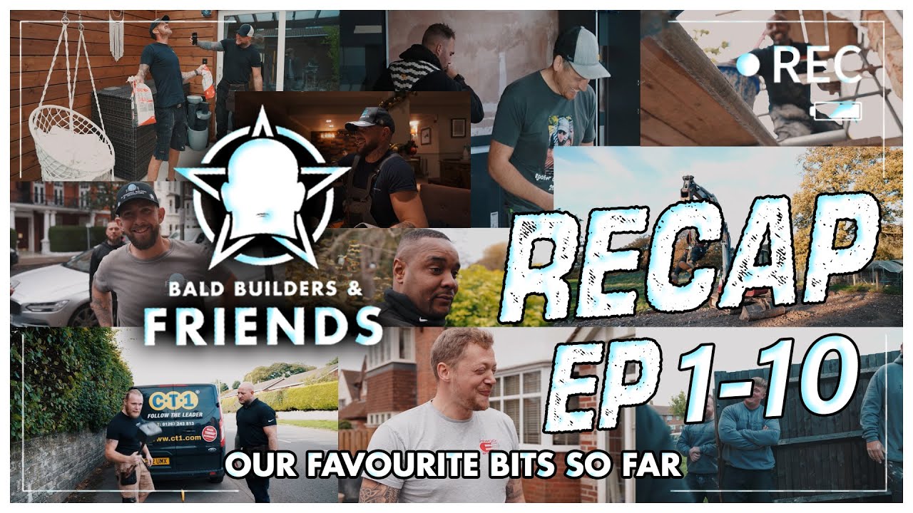 Bald Builders & Friends 2022 Recap The Best Bits - YouTube