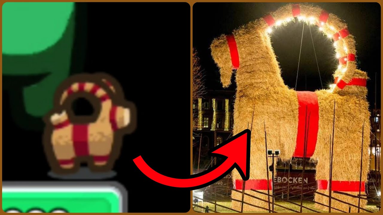 Did You Know This Was In Among Us? (Swedish Yule Goat) - YouTube