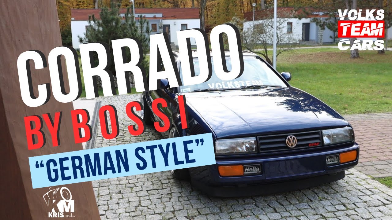 VOLKSTEAM CARS CORRADO BY BOSSI - KRIS MEDIA - YouTube