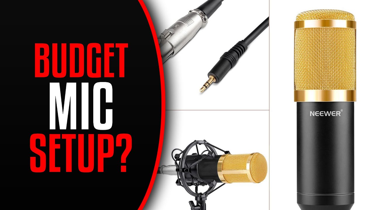 Best Mic Setup for $40? - YouTube