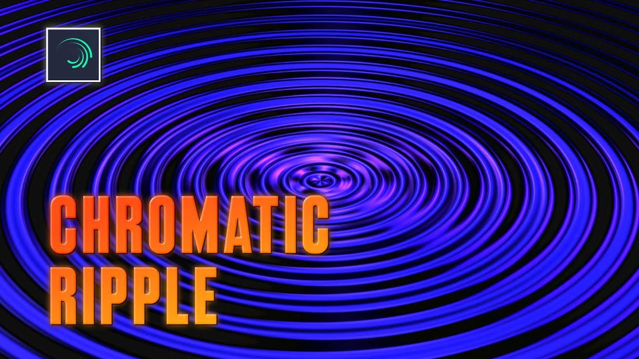 Chromatic Ripple Effect || Alight Motion Tutorial - YouTube